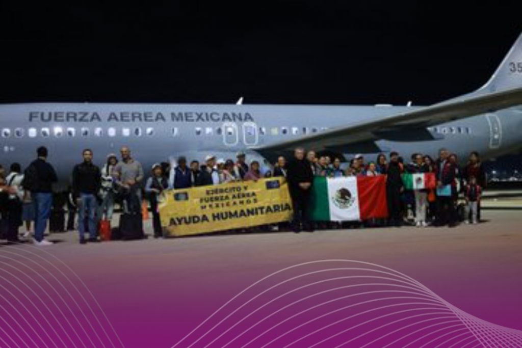 Llegan a México aviones con connacionales desde Israel | 8 Columnas
