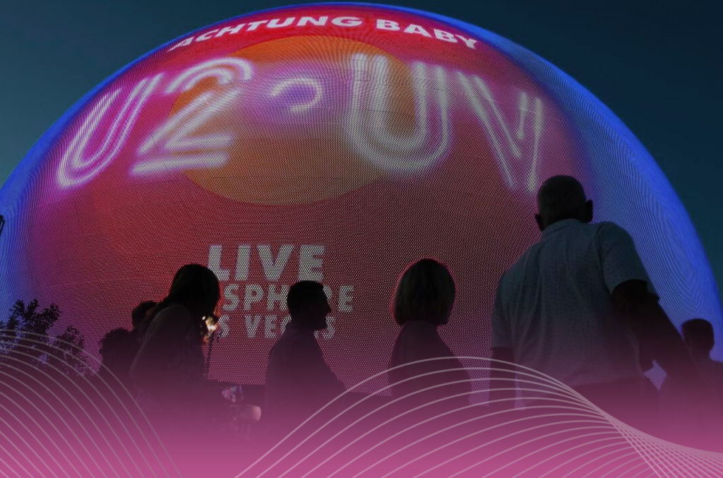 U2 inauguró The Sphere en Las Vegas | 8 Columnas
