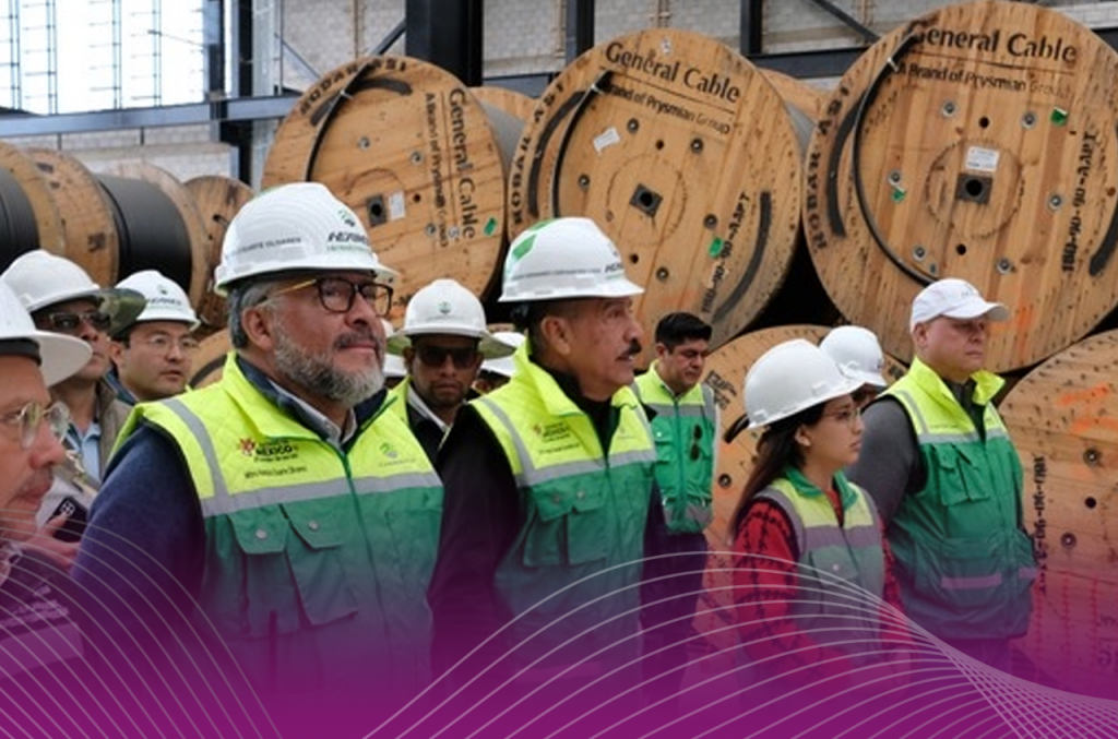 Horacio Duarte supervisa obras del Trolebús Chalco-Santa Martha | 8 ...