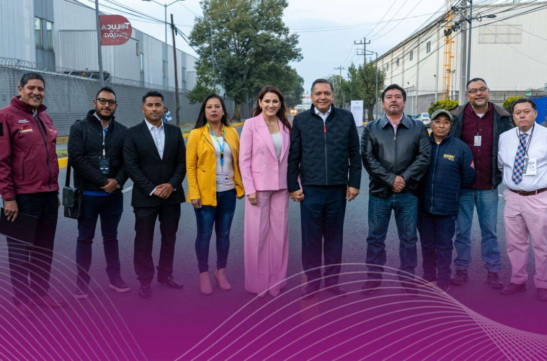 Toluca moderniza la calle Robert Bosch y mejora seguridad en zona ...