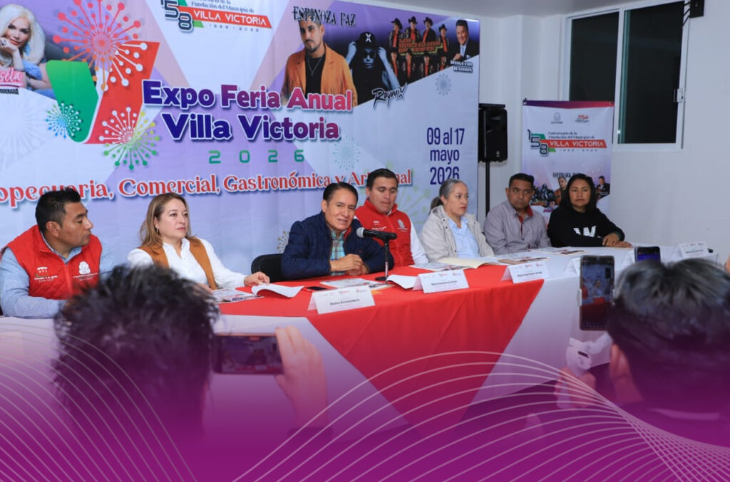 Anuncian Expo Feria Anual Villa Victoria 2026 | 8 Columnas