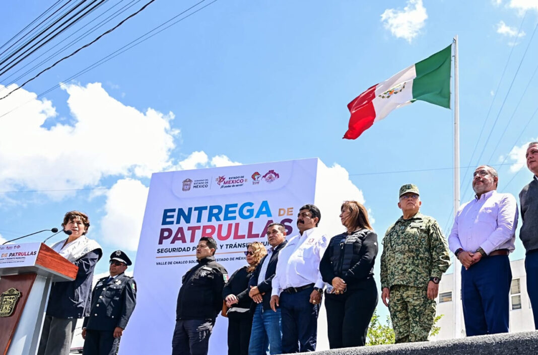 Fortalecen la seguridad de Valle de Chalco, entregan 32 patrullas a la ...