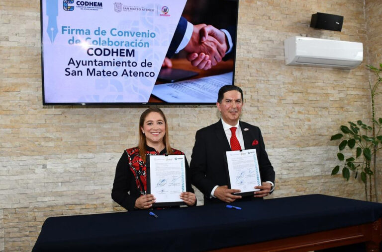 San Mateo Atenco y CODHEM fortalecen colaboración para promover los ...